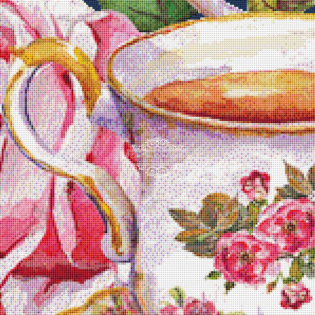 Teapot Cross Stitch Pattern | The Cross Stitch Studio | The Cross ...
