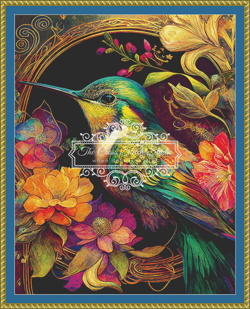 Hummingbird Cross Stitch Pattern | The Cross Stitch Studio | The Cross ...